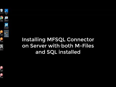 MFSQL Connector Rel 4-3-9-48 installation