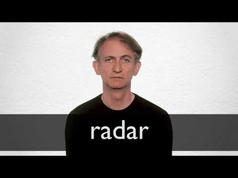 RADAR definition and meaning | Collins English Dictionary
