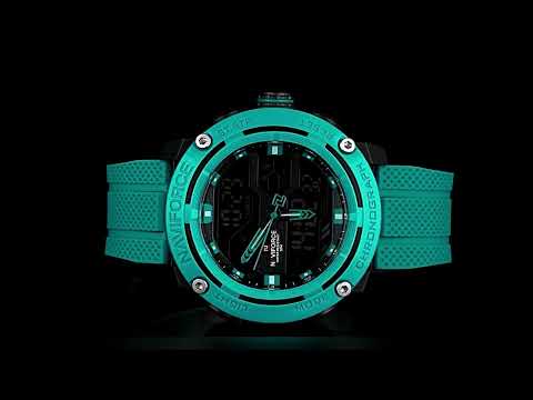 NAVIFORCE Mens Sports Watches 5ATM Waterproof Dual Display Quartz Wristwatch
