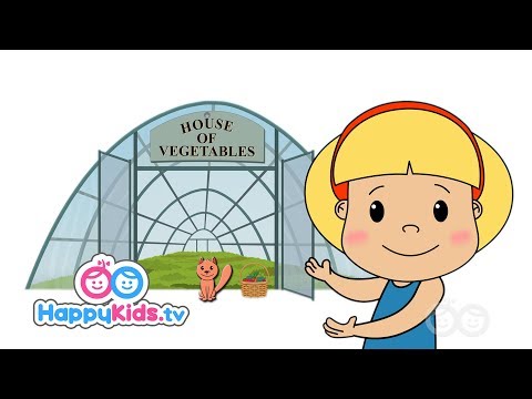 House of Vegetables | Nursery Rhymes | Happy Kids | Pattie and Pixie Show