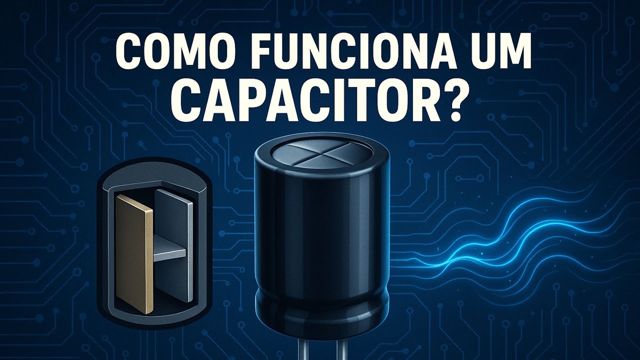 How a capacitor works and how it is constructed