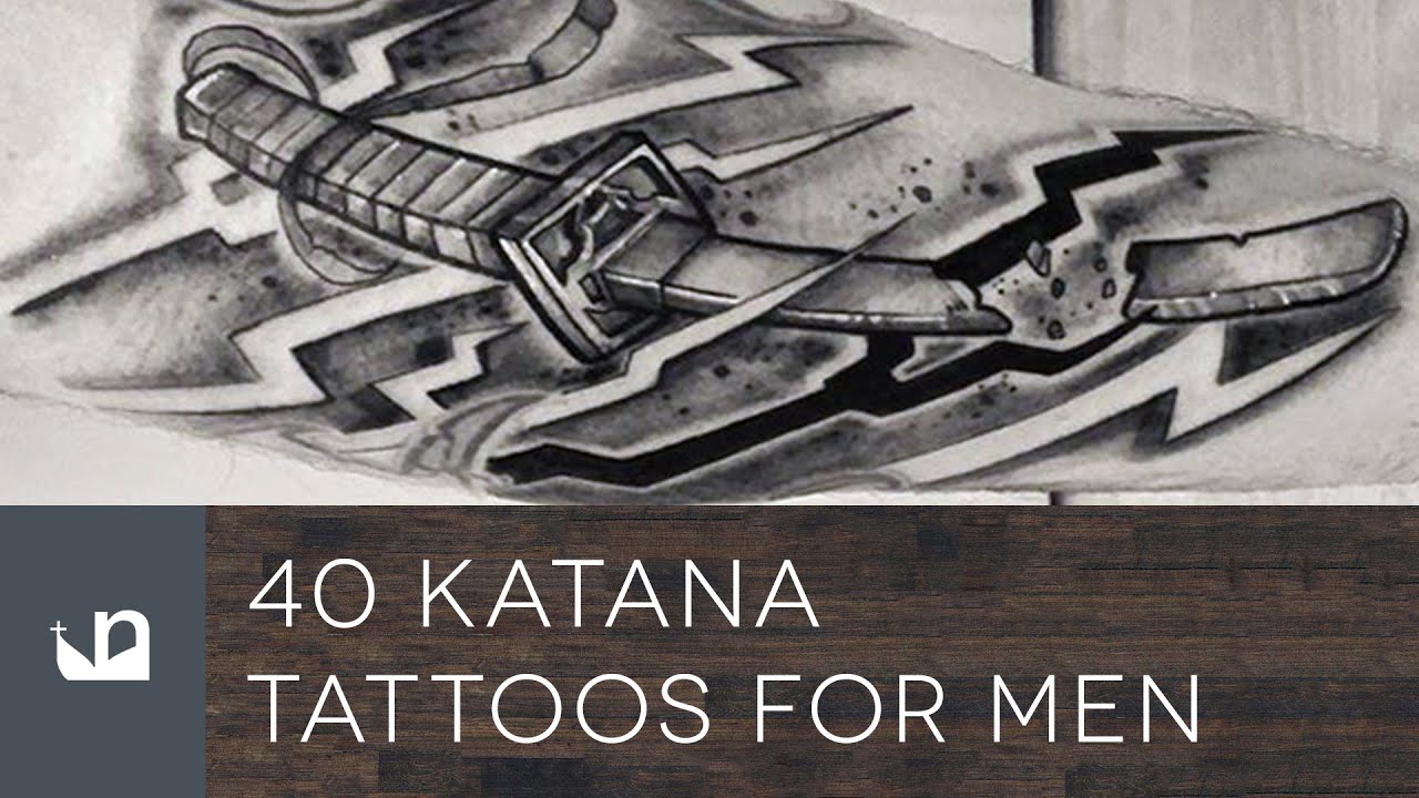 40 Katana Tattoos For Men