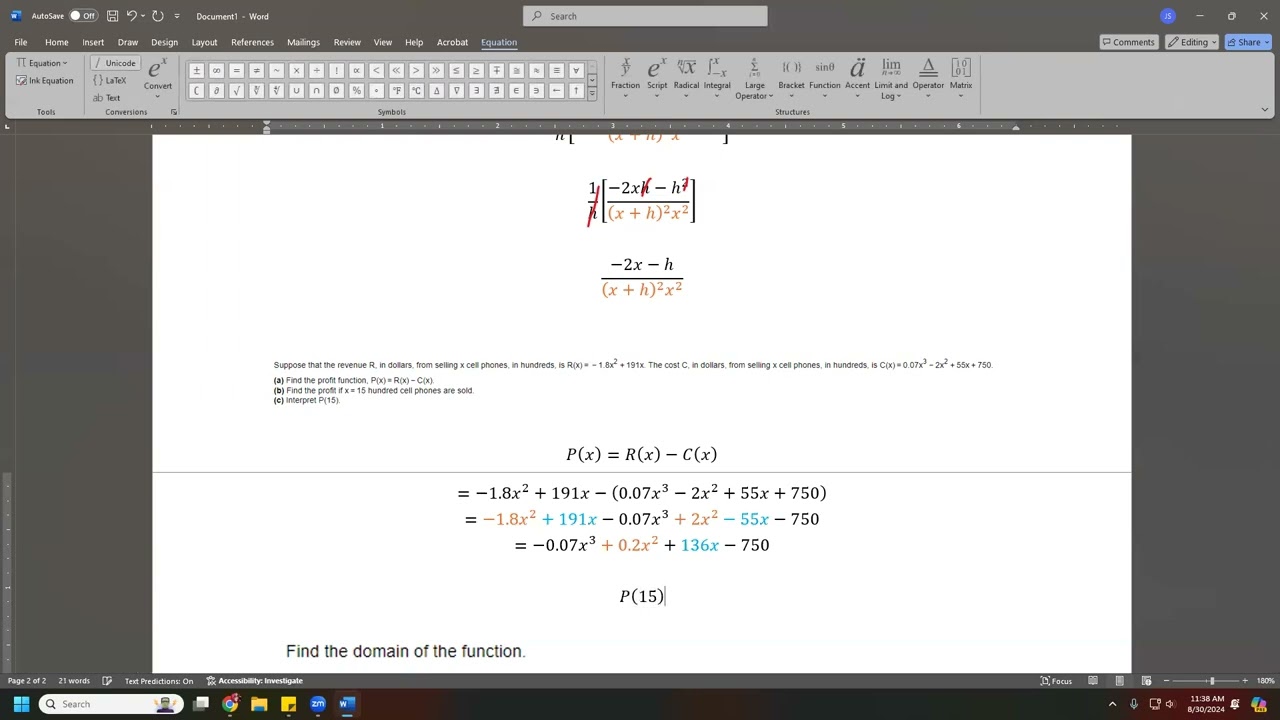 Three tricky HW1 1 Problems