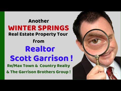 Top Winter Springs Realtor Scott Garrison |Georgetowne | 734 Barrington Cir, Winter Springs FL 32708