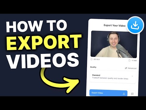 Export, Host & Share Videos with VEED