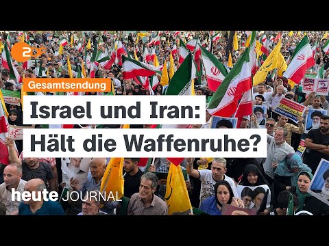 heute journal 24.06.25 Neuer Haushaltsentwurf, Waffenruhe in Nahost, Urteil zu “Compact“-Magazin