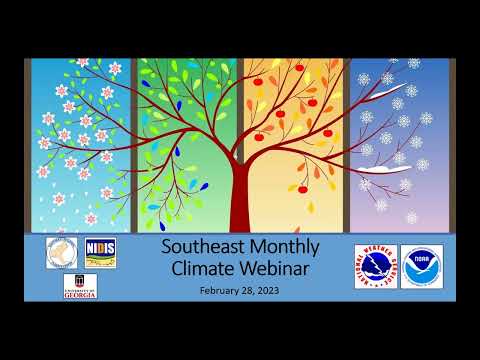 Southeast Climate Monthly Webinar + Climate Mapping for Resilience & Adaptation Portal