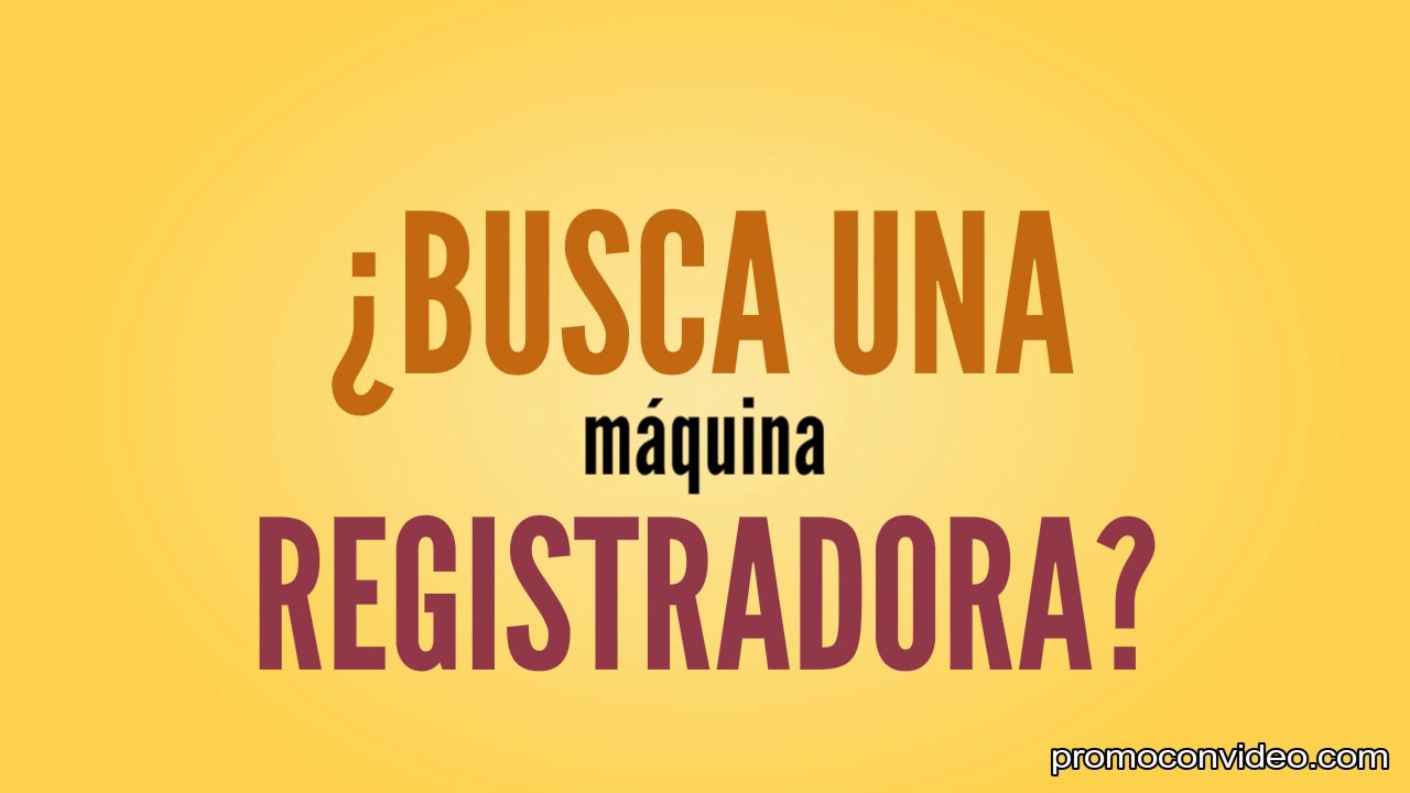 Caja registradora y facturacion electronica