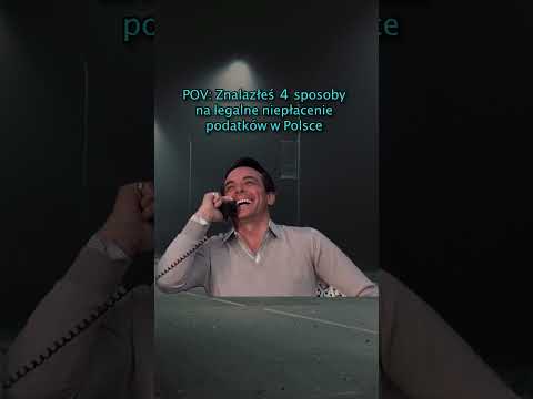 4 SPOSOBY NA NIEPŁACENIE PODATKÓW W POLSCE (LEGALNIE) #podatki #pieniądze #przedsiębiorca #mem