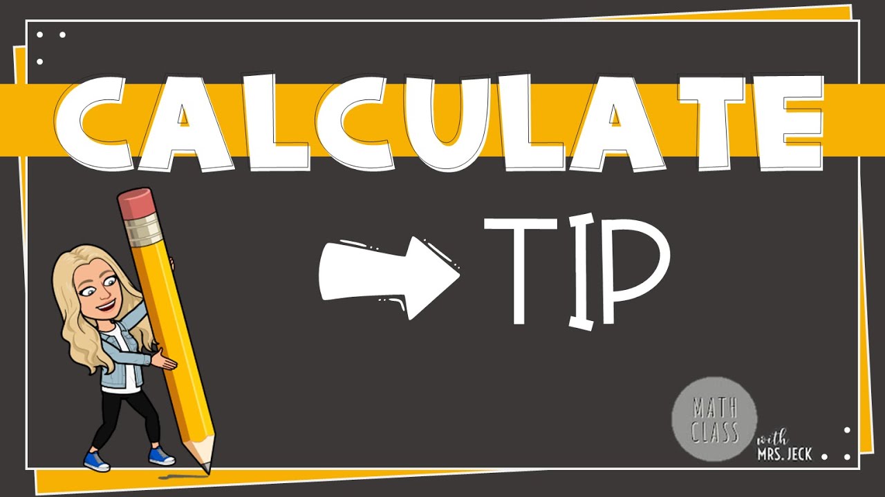 How to Calculate Tip