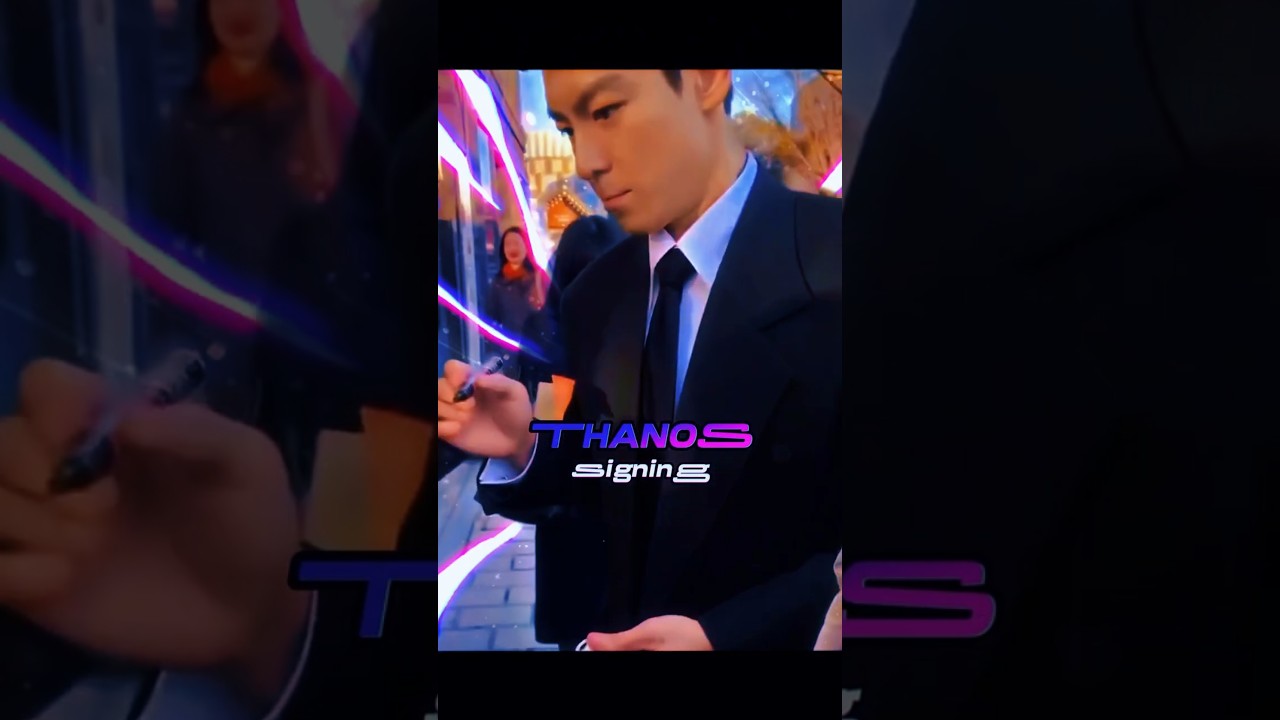 Thanos vs Other's Autograph┃Squid Game Season 2┃#squidgame2 #squidgame #thanos