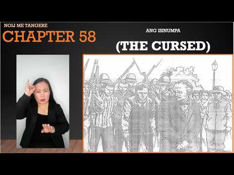 FILIPINO 9 - Noli Me Tangere (Touch Me Not) Chapter 58 Summary