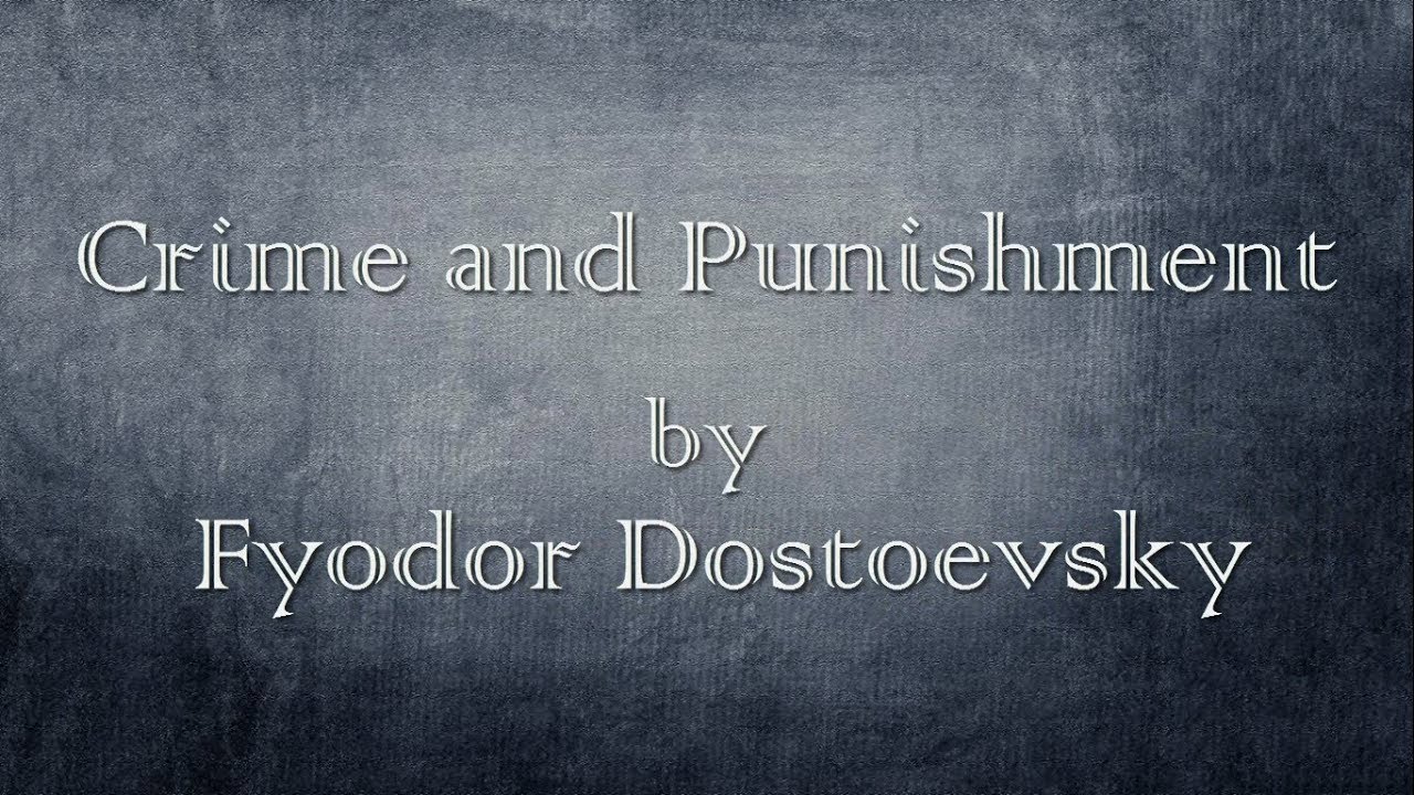 Crime and Punishment PDF by Fyodor Dostoyevsky   Free Download