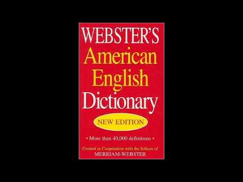 What Is The Real Meaning Of An American English Dictionary [Excerpt]