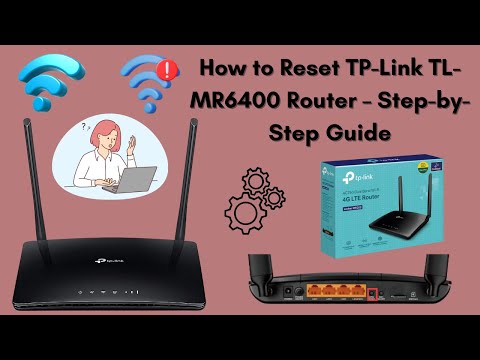 How to Reset TP-Link TL-MR6400 Router – Step-by-Step Guide