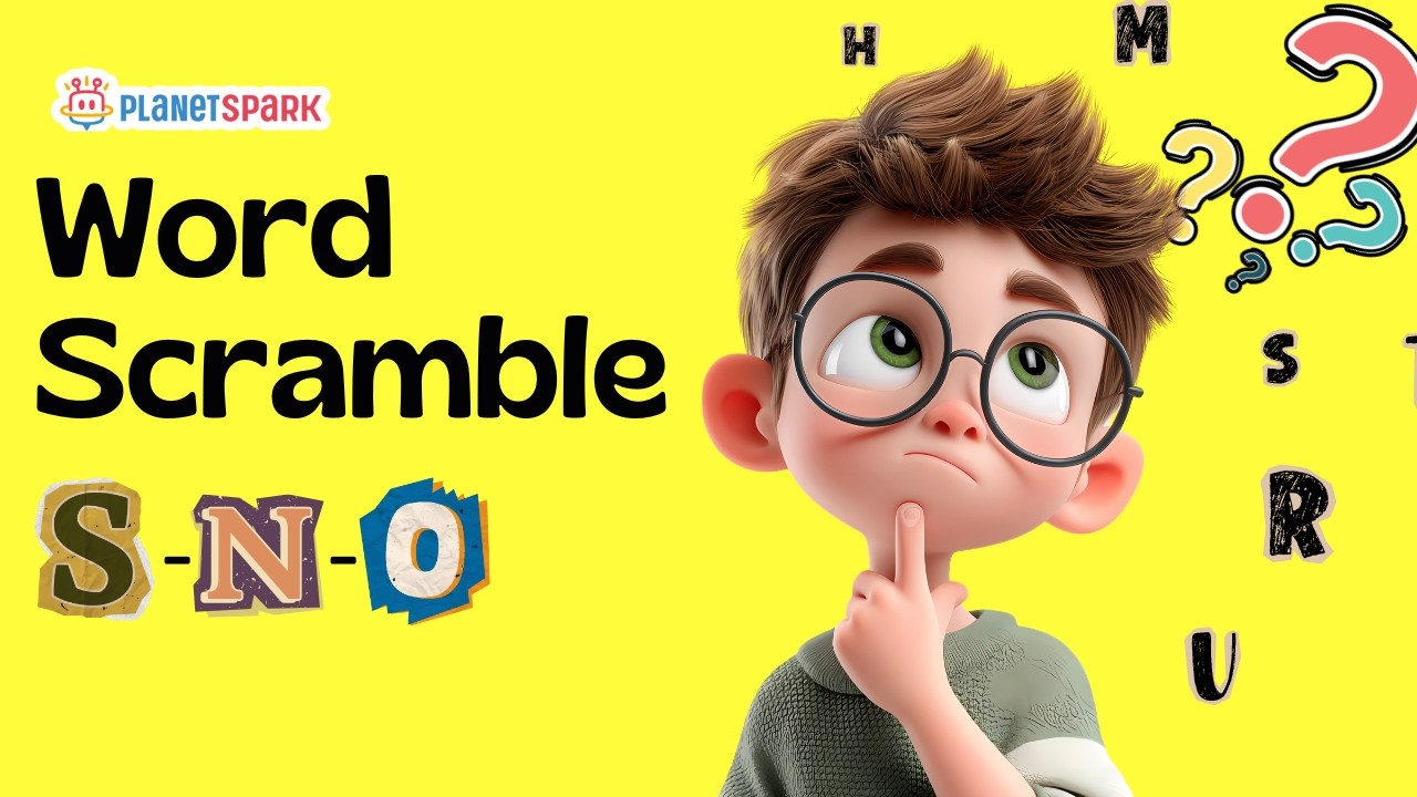 Word Scramble Challenge for Kids 🔤 | Unscramble Words & Boost Vocabulary Fast! ✏️