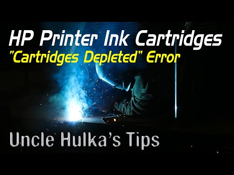 HP Cartridges Depleted Error - How To Fix
