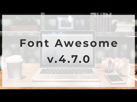 How to Add the Font Awesome v.4.7.0 in Adobe Muse