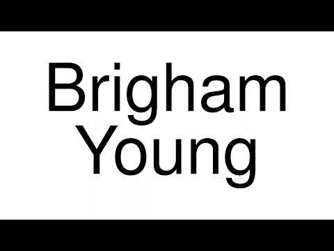 How to Pronounce correctly Brigham Young (Movie)