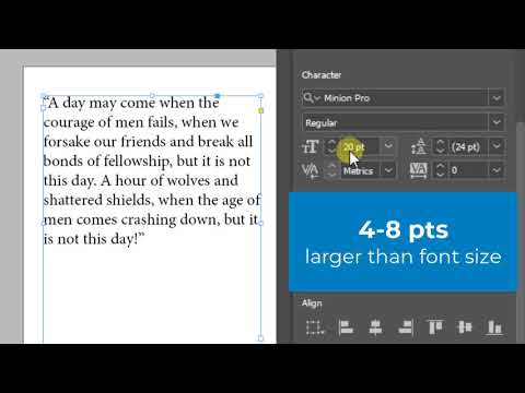 Typography: Leading