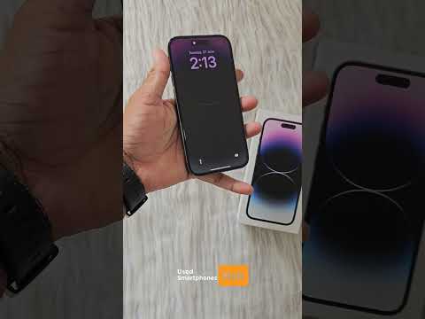 Apple IPhone 14 Pro 256GB FULL BOX 4 MONTHS WARRANTY.RATE:87000.BH 🔋 90%. #reels #shortvideo #shorts