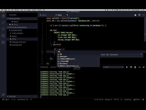 Express.JS Movie API Example