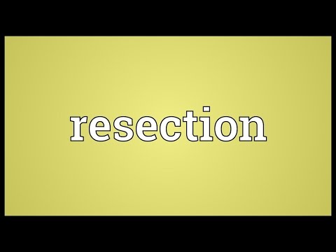Resection Meaning