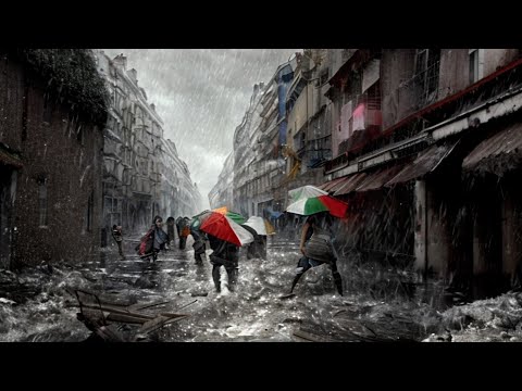 Som haster! Kraftig storm i Italia! Sjokkerende opptak av historisk vintersnøfall som stoppet livet!