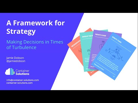 A Pattern Language for Strategy with Jamie Dobson