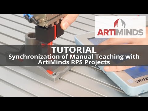 Synchronization of Manual Teaching with ArtiMinds RPS Projects