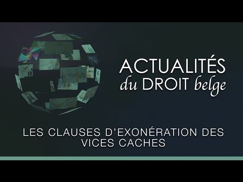 Les clauses d’exonération des vices cachés