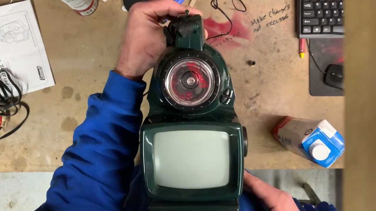 coleman tv lantern made may 2003