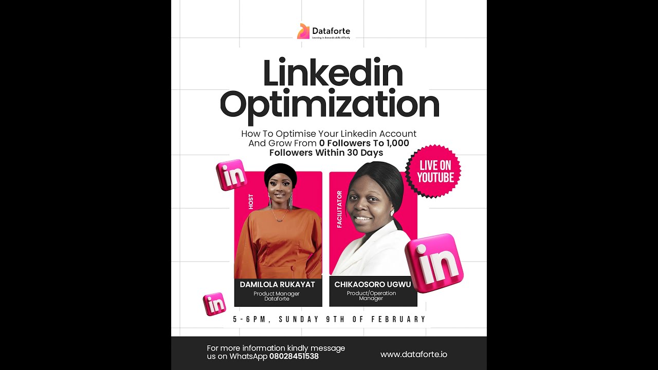 dataforte linkedin optimization