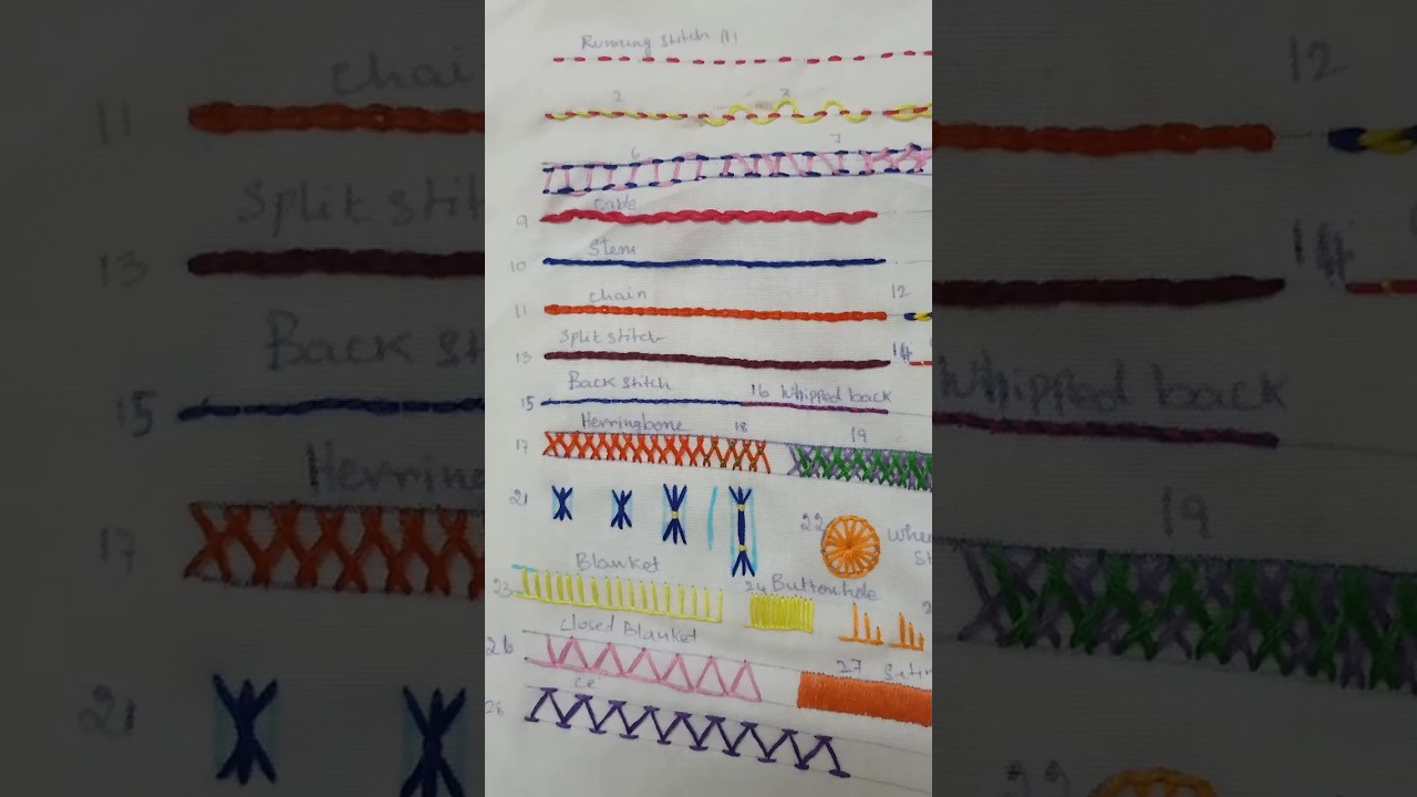 😍Free embroidery classes @Sewingmade_simple #sewing #diy #shorts #embroidery #free #workshop