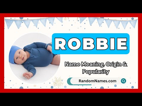 Robbie - Baby Boy Name Meaning, Origin & Popularity - RandomNames.com