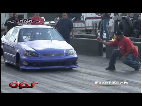 Entrevista Javier "Lucimar"  6.68et   204 MPH  Honda Civic EM1 K24