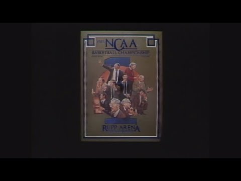 1985 NCAA Final Four program - WKYT feature