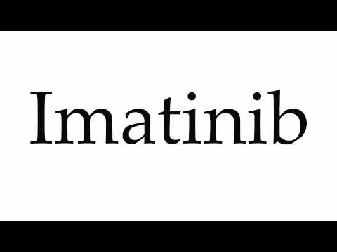 How to Pronounce Imatinib