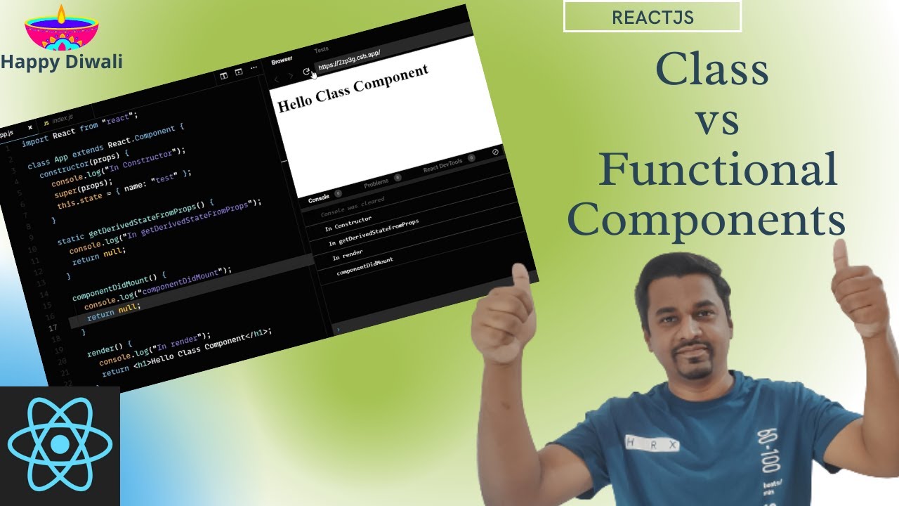 Understanding React Class Components vs Functional Components