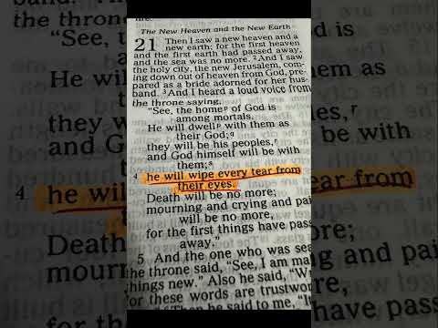 Revelation 21:4 | "He Will Wipe Every Tear" ✨