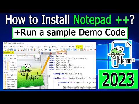 How to Install Notepad++ in Windows 11 OS || Step By Step Guide to ...
