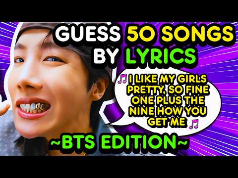 ????Guess The 50 BTS Songs By The LYRICS ???? BTS QUIZ ????