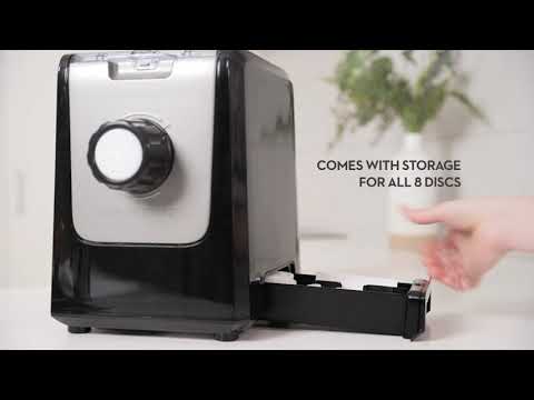 Curtis Stone Pasta Maker with 8 Shaping Discs