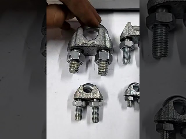 Wire Rope Clamp - Gi Wire Rope Clamp Manufacturer from New Delhi