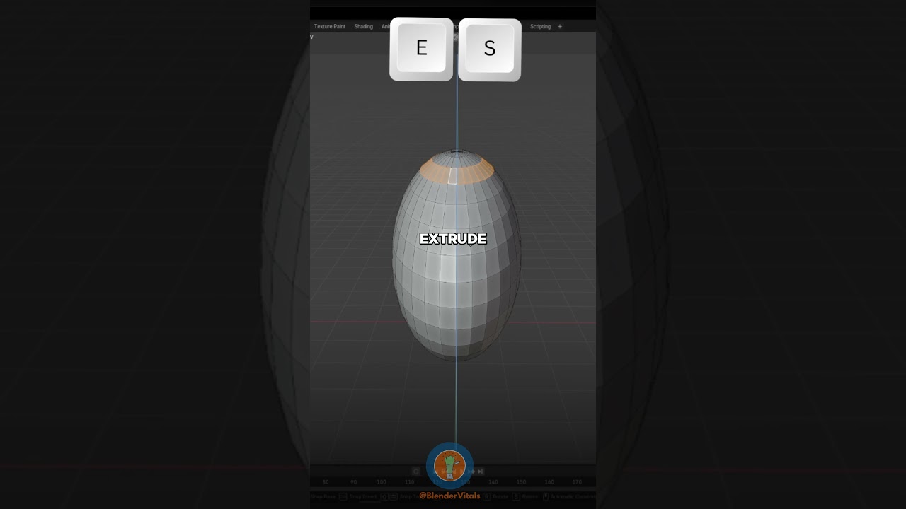 Extrusion Shortcuts in Blender!