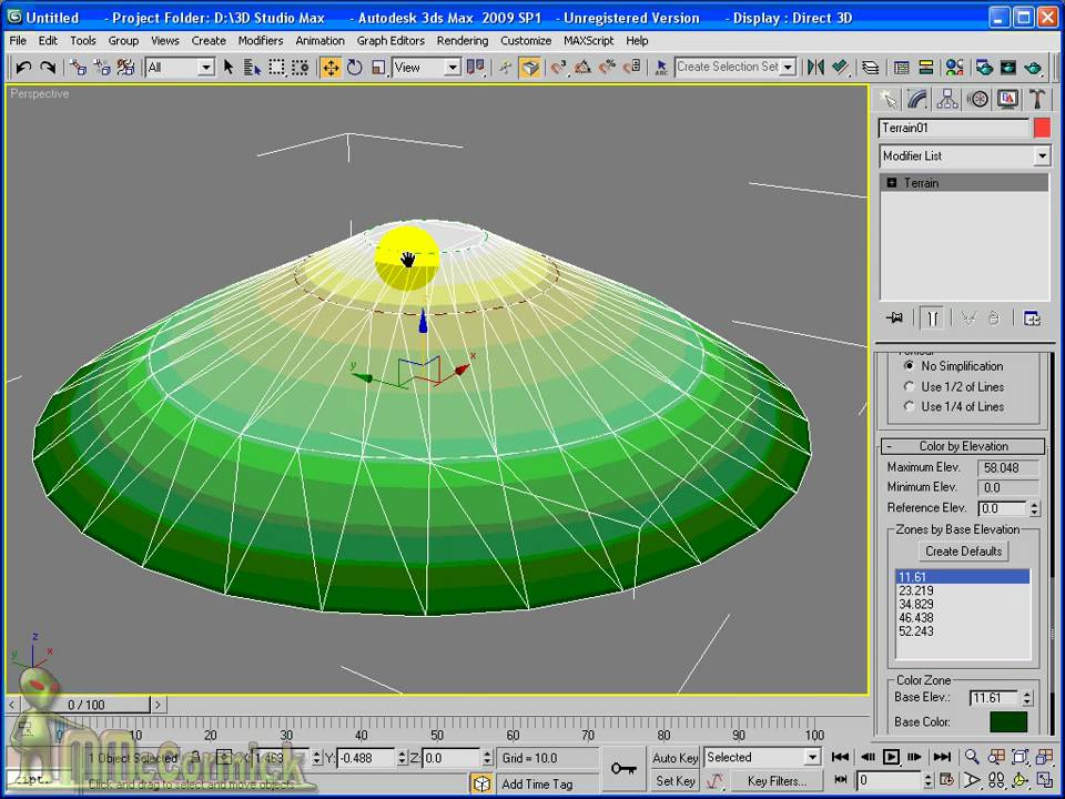 3DS Max - Terrain & Scatter Compound Objects