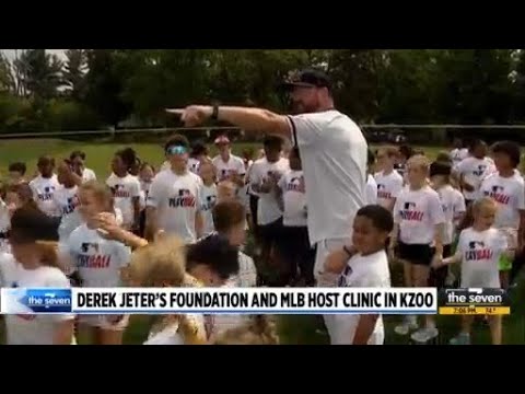 Play Ball clinic in Kalamazoo hosted by Derek Jeter’s foundation, MLB