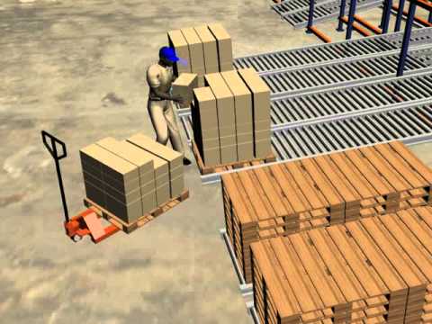 Picking on pallets in live storage lanes | Mecalux