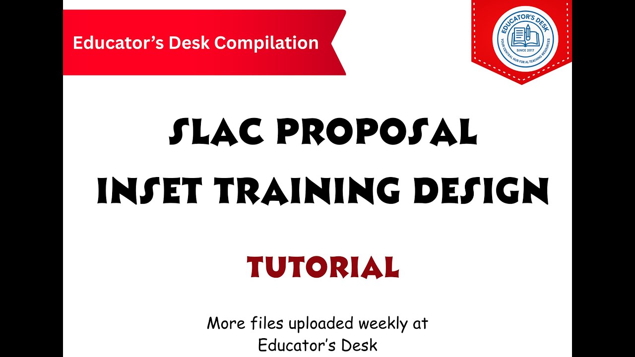 SLAC and INSET Tutorial
