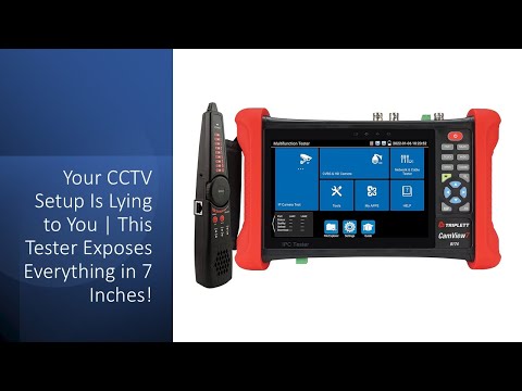 Your CCTV Setup Is Lying to You | This Tester Exposes Everything in 7 Inches!